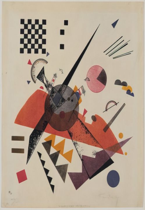 ORANGE 1923 - Wassily Kandinsky - Paintings & Prints, Abstract, Organic ...