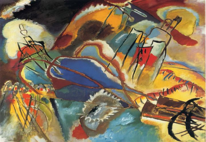 IMPROVISATION 30 CANNONS 1913 - Wassily Kandinsky - Paintings & Prints ...