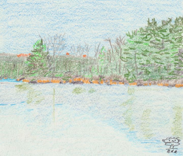 Lake Irene - BLA Studio - Drawings & Illustration, Abstract, Landscape - ArtPal