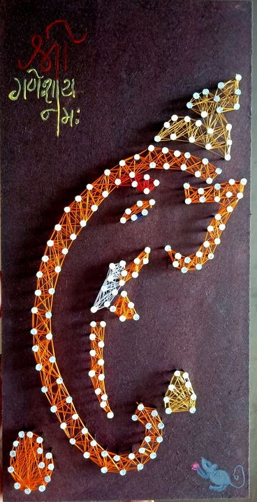 Shree Ganesha String Arts - Sandy Arts - Crafts & Other Art, Other ...