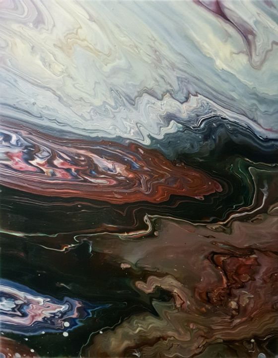 Mineral Dance, 2023 - Debora Hus Art - Paintings & Prints, Abstract ...