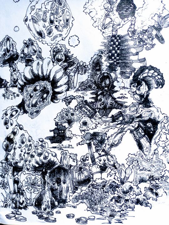 "Brain still bleeding on it" - Imagineering 101 - Drawings ...