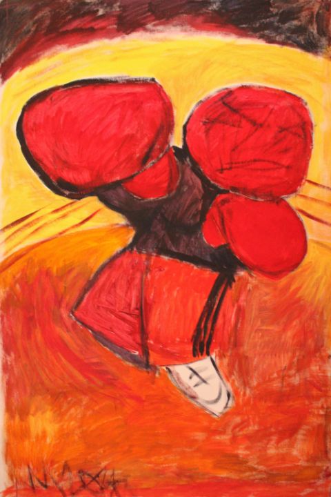 Favorite - Mikhey Chikov - Paintings & Prints, Sports & Hobbies, Boxing ...