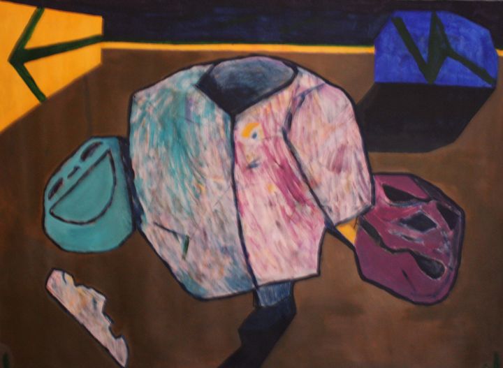 Walking around with masks - Mikhey Chikov - Paintings & Prints, Fantasy ...