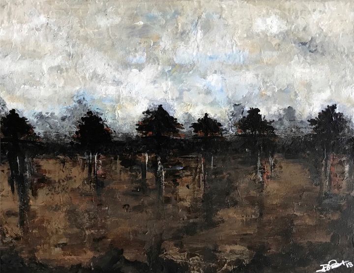 Forest Calm - Prints - Painted Texture - Paintings & Prints, Landscapes ...