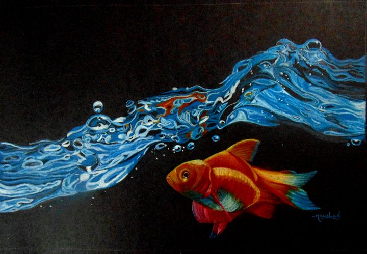 free fish - artllary - Paintings & Prints, Animals, Birds, & Fish ...
