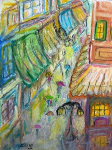 Water lilies - Maple street arts - Drawings & Illustration, Still Life ...