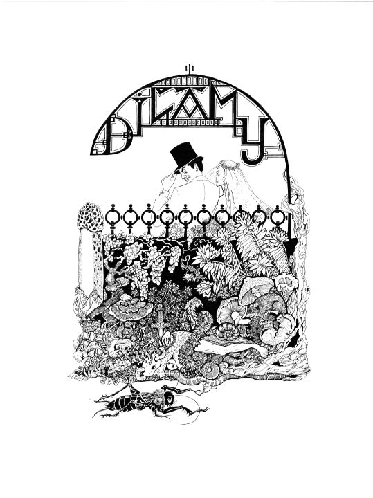 D is for Digamy - Sandra Cockroft Harding - Drawings & Illustration ...