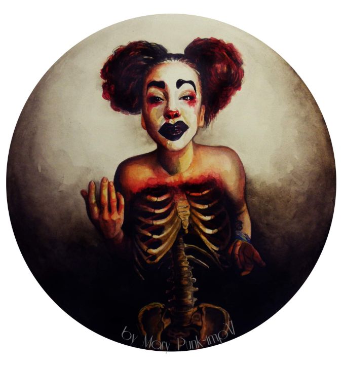 Gluttony - Mary Punk-imp - Paintings & Prints, Fantasy & Mythology ...