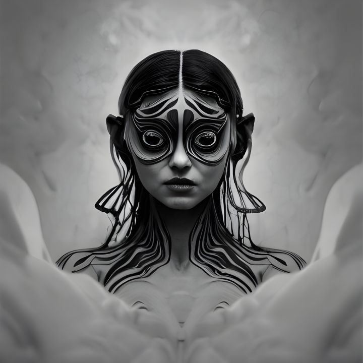 Alien Goddess - Bo - Digital Art & AI, Fantasy & Mythology, Fantasy Men ...