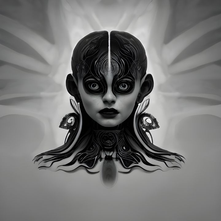 Alien Goddess - Bo - Digital Art & AI, Fantasy & Mythology, Fantasy Men ...