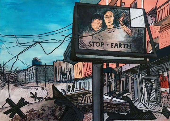 Stop Earth - Art in a Time of War - Paintings & Prints, Places & Travel ...