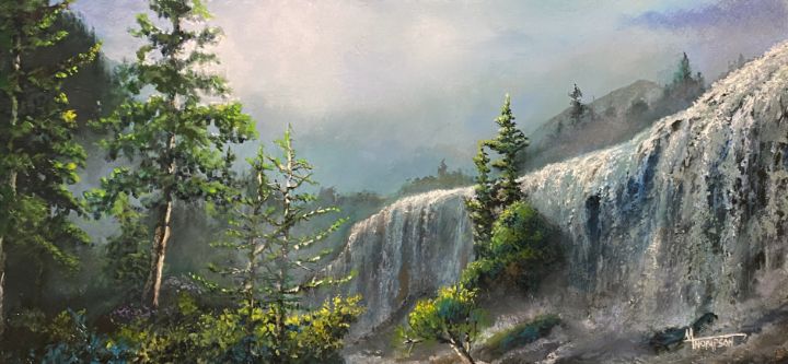 Pearl Shoals - M.Thompson Studio - Paintings & Prints, Landscapes ...