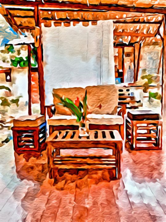 tropical living - Peter Wright Art - Digital Art & AI, Places & Travel ...