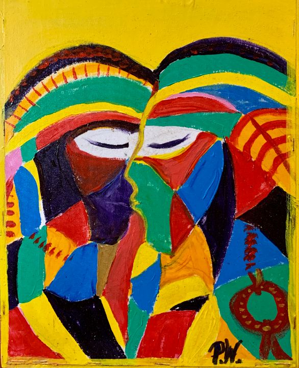 Soulmate - Peter Wright Art - Paintings & Prints, Abstract, Color - ArtPal