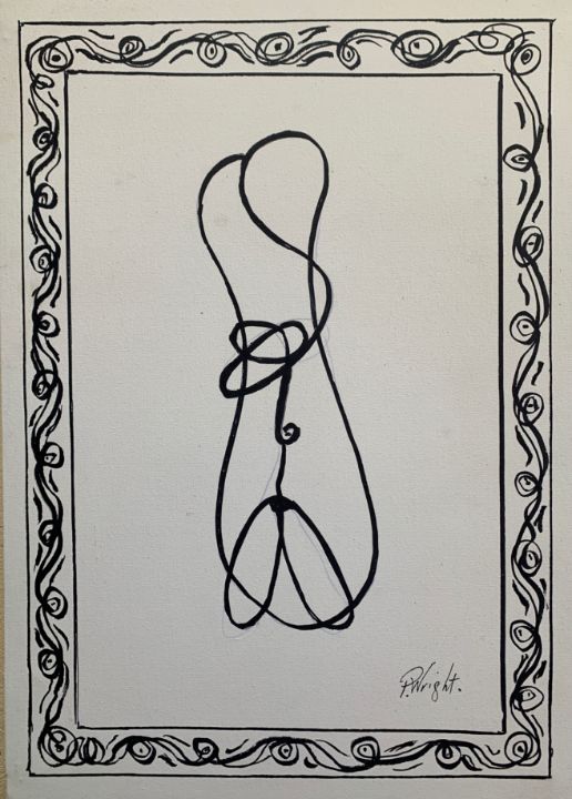 Lovers souls - Peter Wright Art - Paintings & Prints, Abstract, Other ...