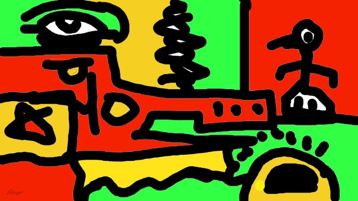 Dreams of a child - Peter Wright Art - Digital Art, Abstract, Color ...