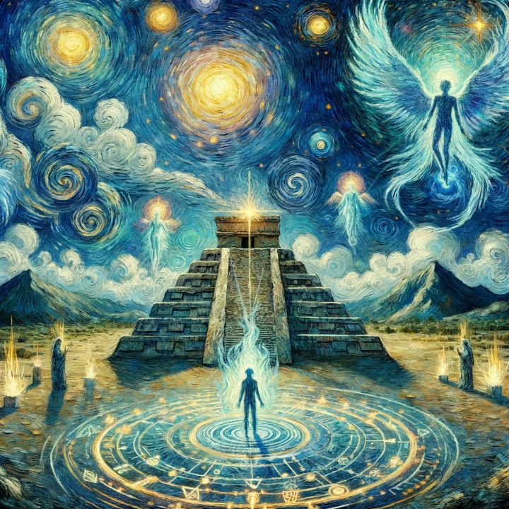 Winged beings - A world of art - Paintings & Prints, Ethnic, Cultural ...