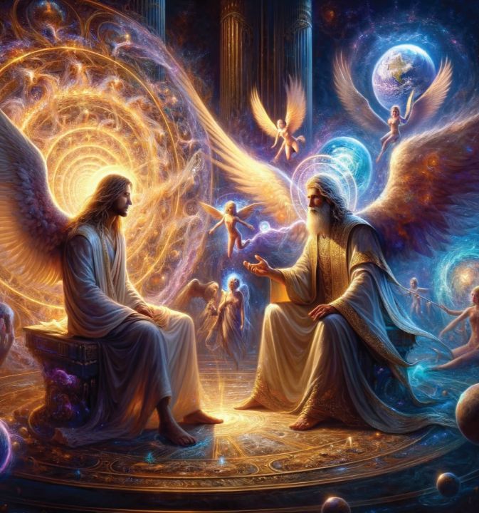 Celestial beings with wings - A world of art - Drawings & Illustration ...