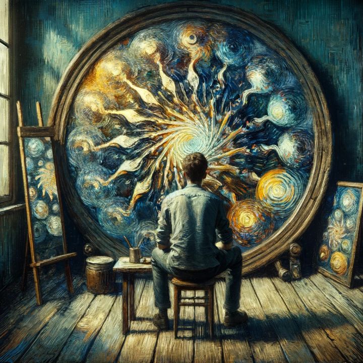 Van Gogh's Painting of time - A world of art - Drawings & Illustration ...