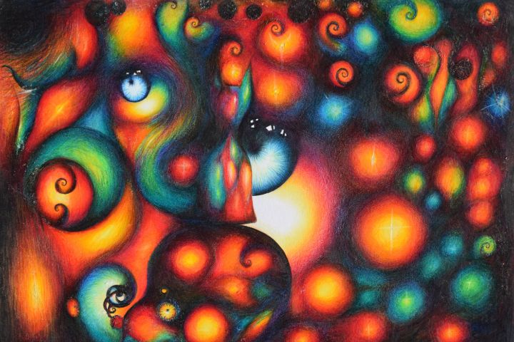 Cosmos & Eyes - Drawings & Illustration