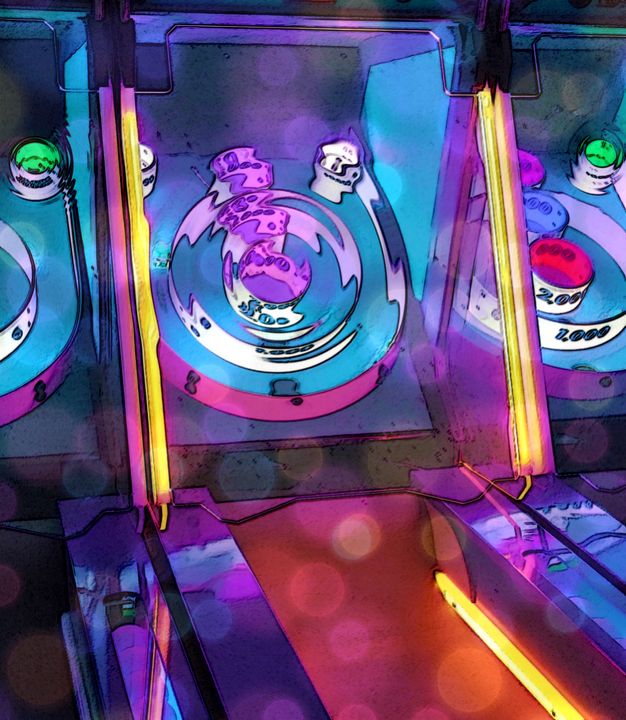 Arcade Dream - Nima.Jupiter.Fire - Digital Art & AI, Abstract, Man-made ...