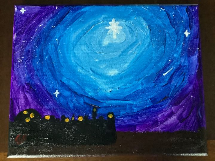 The star of Bethlehem - KidArt - Paintings & Prints, Astronomy & Space ...