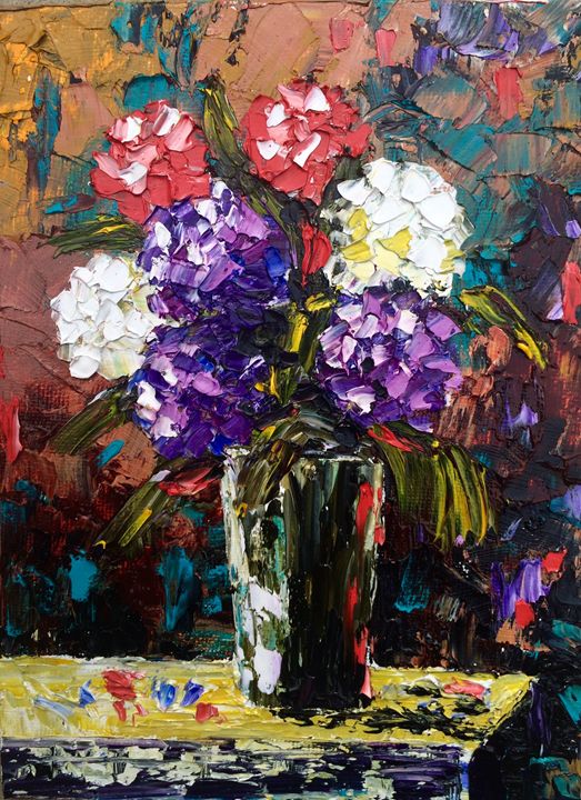 Bouquet of flowers. - Inna Montano fine art - Paintings & Prints ...