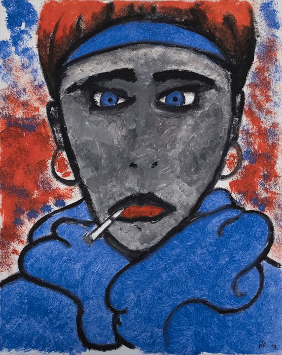 The Village - Mahdi Khene - Paintings & Prints, People & Figures ...