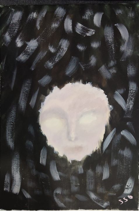 Faded Face - SSQ - Paintings & Prints, People & Figures, Other People ...