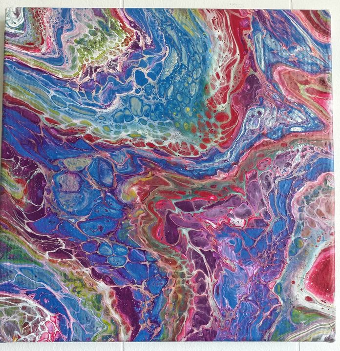 Abstract dream - PouringMyHeartOut - Paintings & Prints, Abstract ...