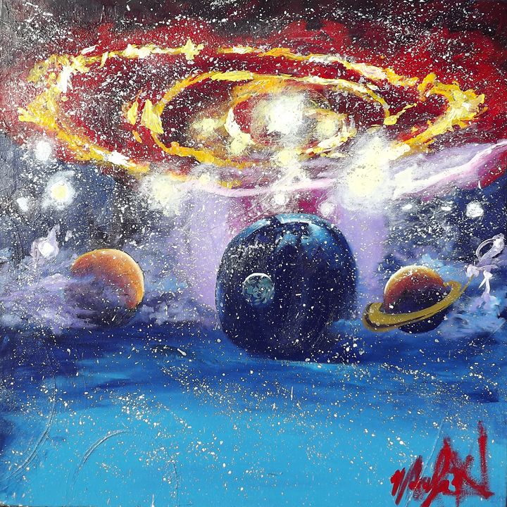 C.R.E.A.T.I.O.N - ArtisScience22 - Paintings & Prints, Astronomy ...