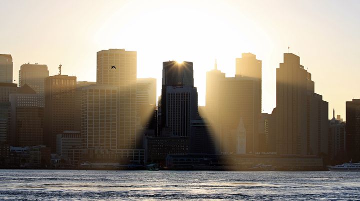 Sun Behind Building - Photography by Armando - Photography, Landscapes ...