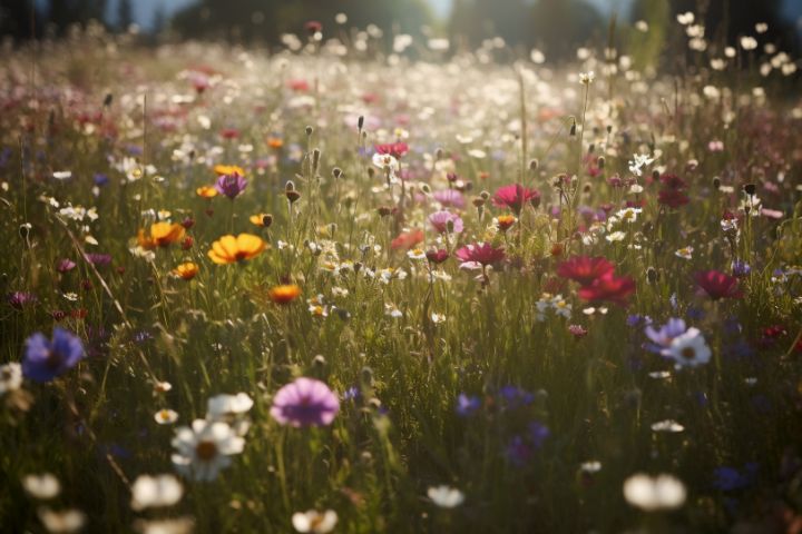 Field of Wildflowers in Sunlight - It's Digitally Me - Photography ...