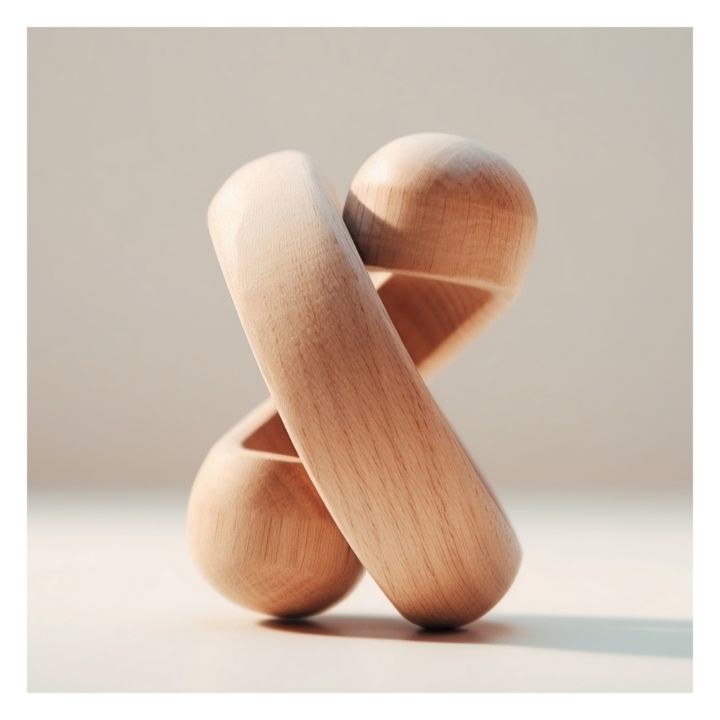 Wooden Sculpture Intertwined Figures - It's Digitally Me - Photography ...