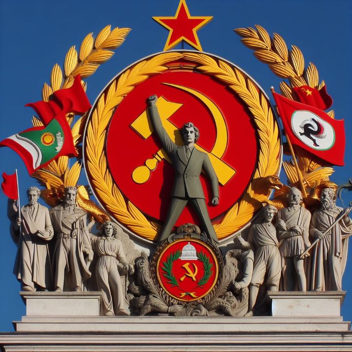 The Communist Party of the Republic - Dpotify - Digital Art & AI ...
