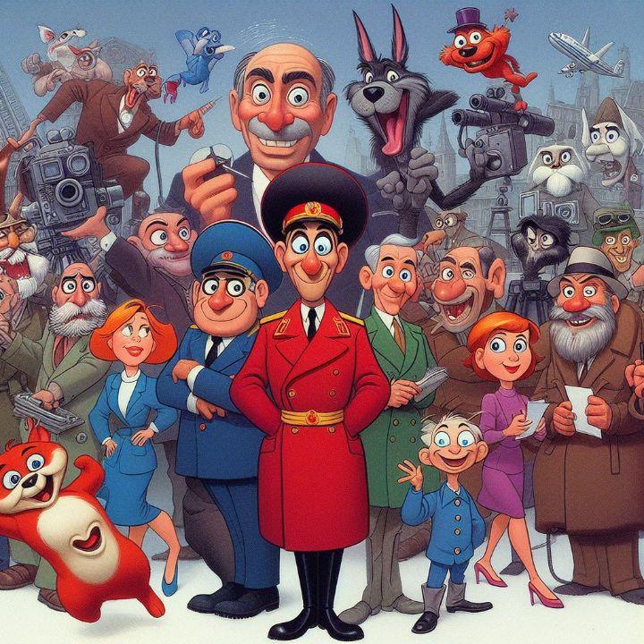 "Soviet Animated Cartoons: - Dpotify - Digital Art & AI, People ...