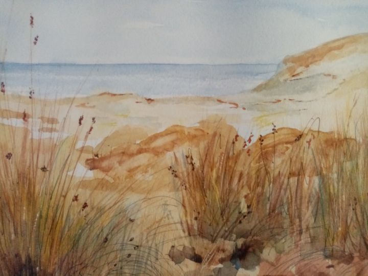 Dunes 2 - Cynthia Anne Ross - Paintings & Prints, Landscapes & Nature ...