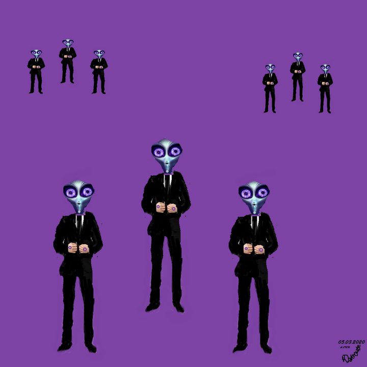 Alien nation - GOLDENCORE - Digital Art & AI, Fantasy & Mythology ...