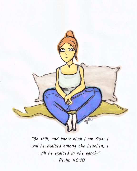 Be Still - Tender Mercies Studio - Drawings & Illustration, Religion ...