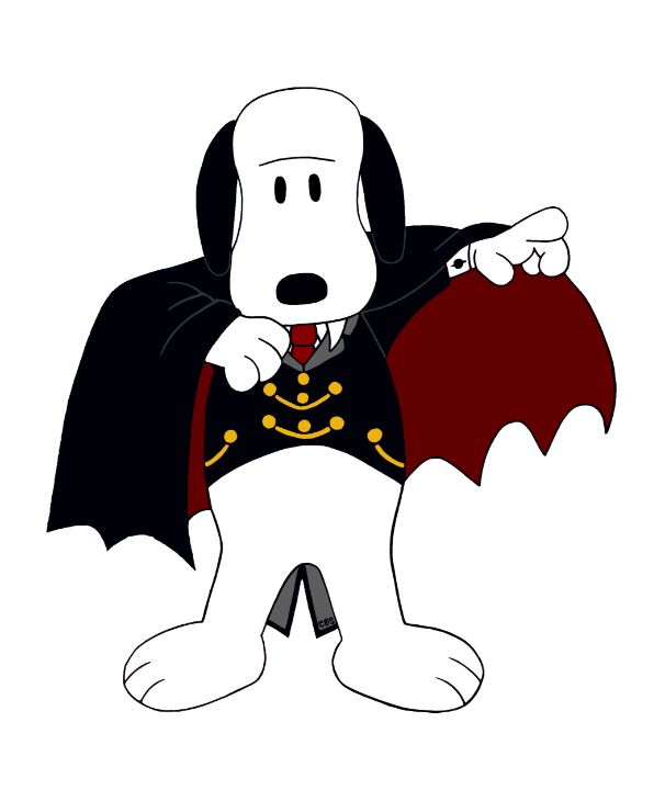 Snoopy the vampire dog - Christine's Artwork - Digital Art & AI ...