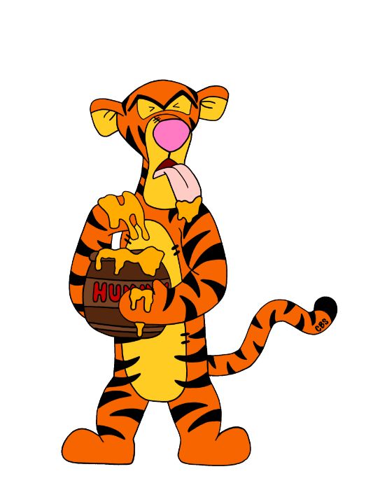 Tigger - Christine's Artwork - Digital Art & AI, Entertainment ...