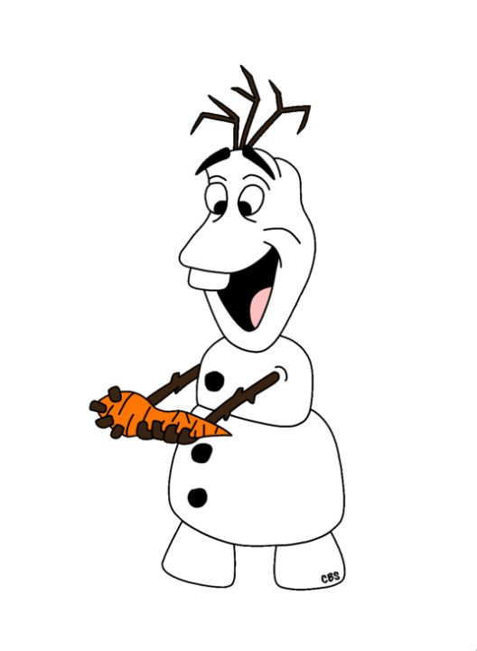 Olaf! - Christine's Artwork - Digital Art & AI, Childrens Art, Disney ...