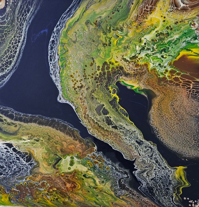Aerial - peter pickett - Paintings & Prints, Landscapes & Nature ...