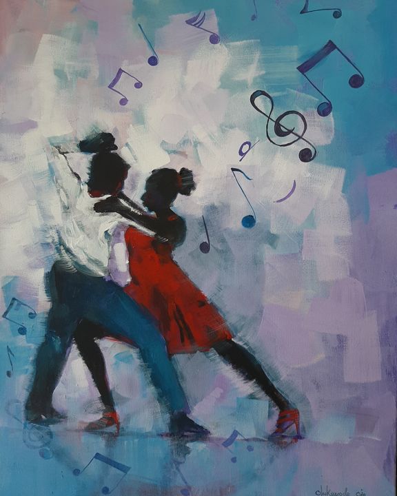 The Dance - Kay - Paintings & Prints, People & Figures, Dance - ArtPal