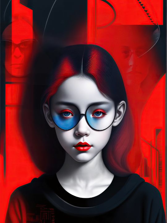 The troubled one - Encore Art - Digital Art & AI, People & Figures ...
