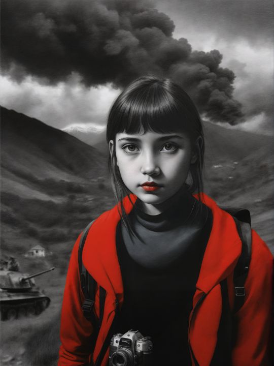 The war reporter - Encore Art - Digital Art & AI, People & Figures ...