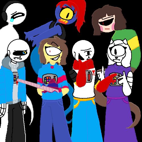 Undertale Among Us Meeting - NekoGallery - Digital Art & AI ...