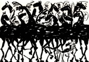 Prancing Pegasi #5 - O H Art - Drawings & Illustration, Animals, Birds ...