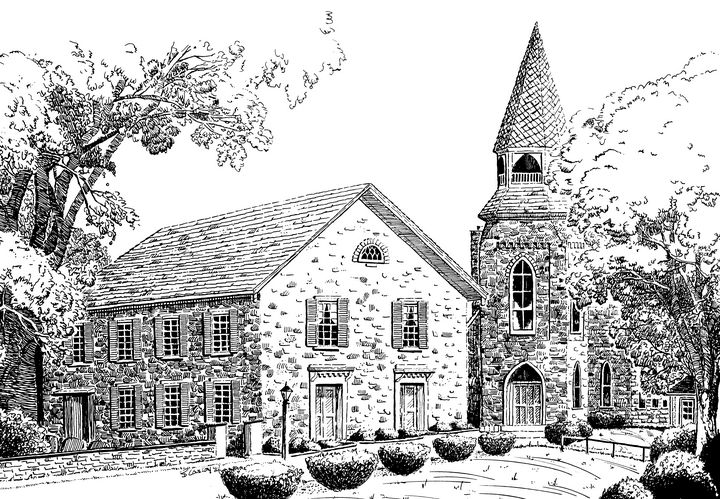 New Britain Baptist Church - Barry Coulton - Drawings & Illustration ...
